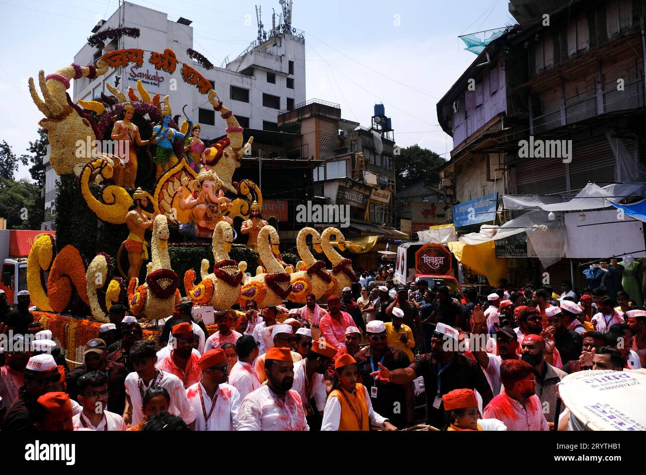 Pune, India - September 29, 2023, Guruji Talim Ganpati, Pune Ganpati ...