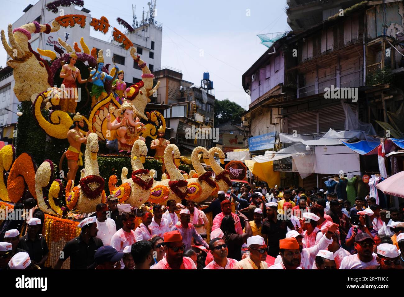 Pune, India - September 29, 2023, Guruji Talim Ganpati, Pune Ganpati ...