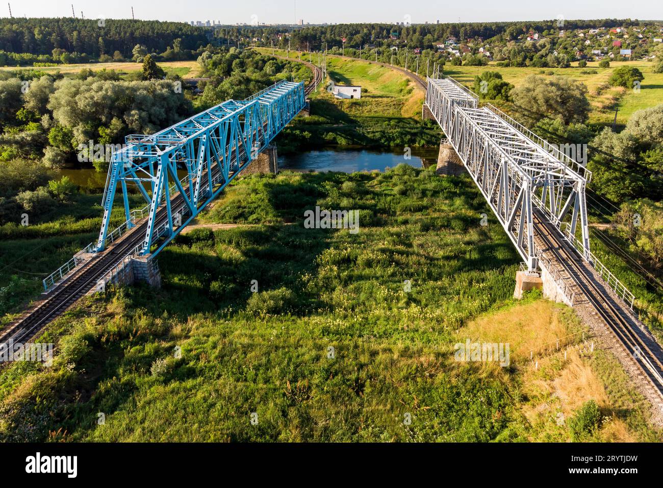 Flight over rails hi-res stock photography and images - Alamy