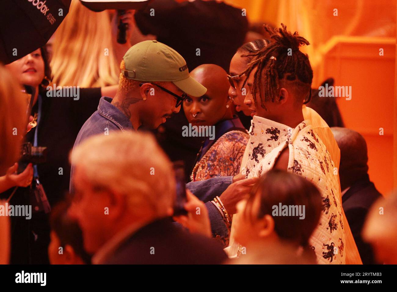 Pharrell for louis vuitton show hi-res stock photography and images - Alamy
