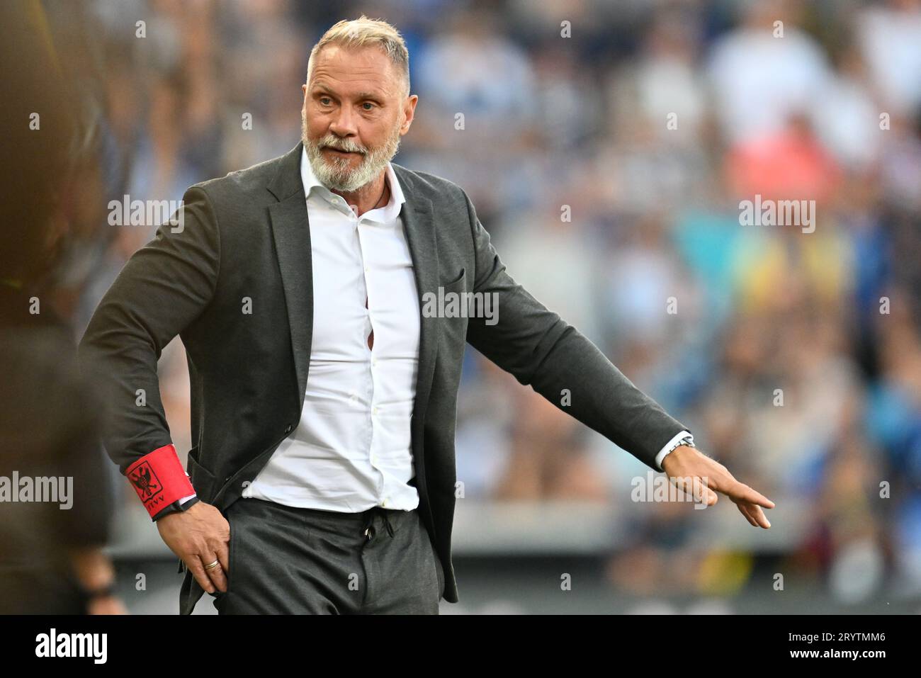 Head Coach Thorsten Fink of STVV pictured during the Jupiler Pro League ...