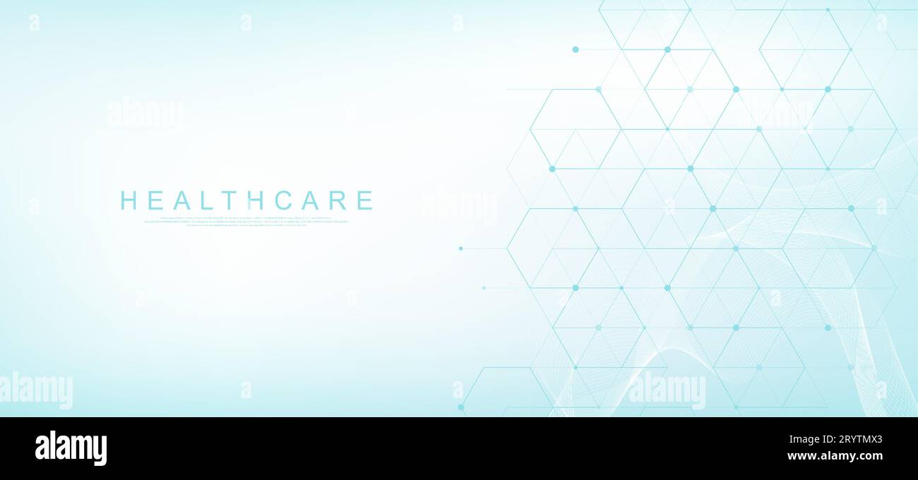 Health care and medical pattern innovation concept background design ...