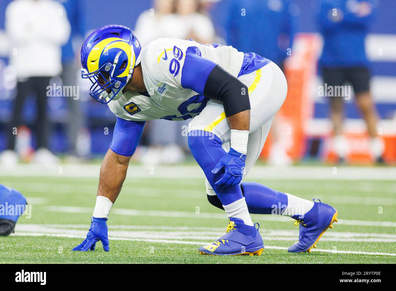 October 01, 2023: Los Angeles Rams defensive lineman Aaron Donald (99 ...