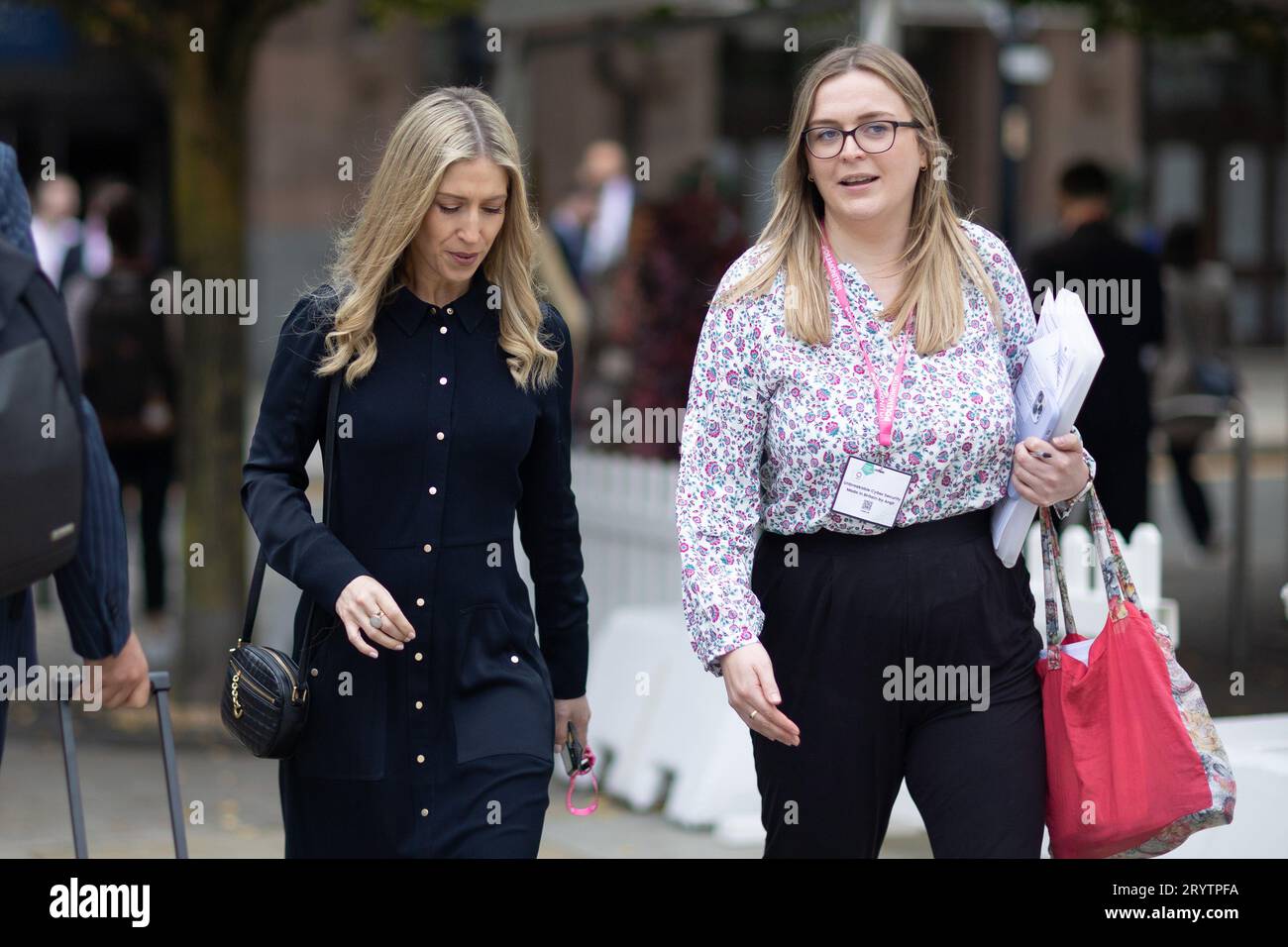 Laura Trott MP during the Conservative Party Conference at Manchester ...
