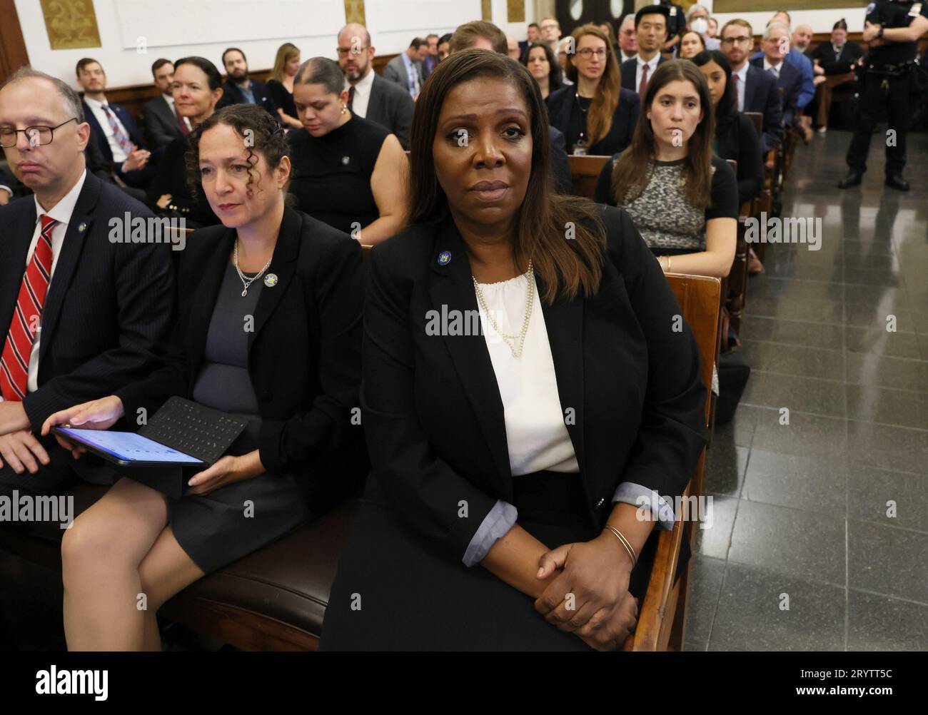 New York, United States. 02nd Oct, 2023. New York Attorney General ...