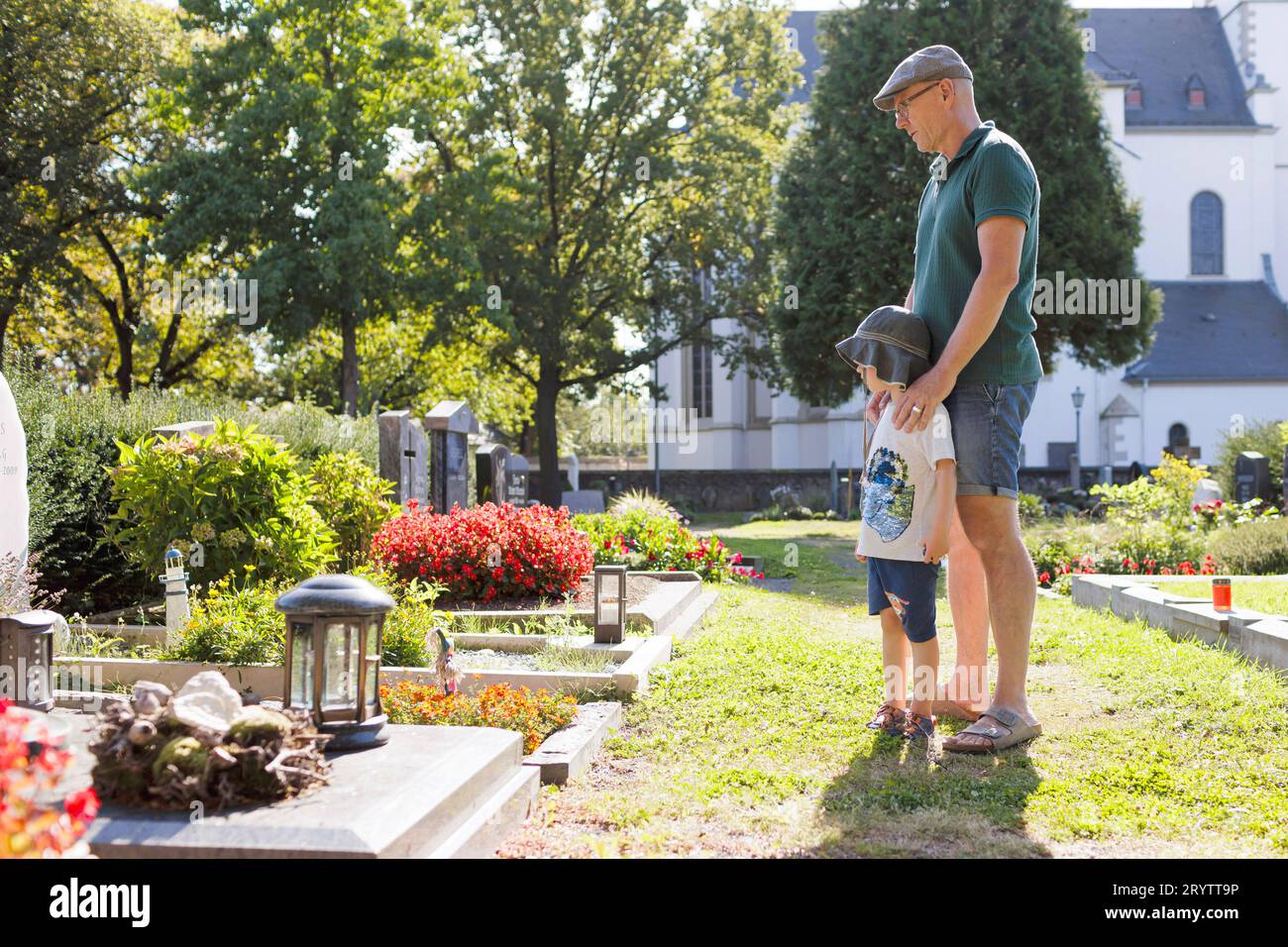 Theme: Mourning and farewell Stock Photo - Alamy