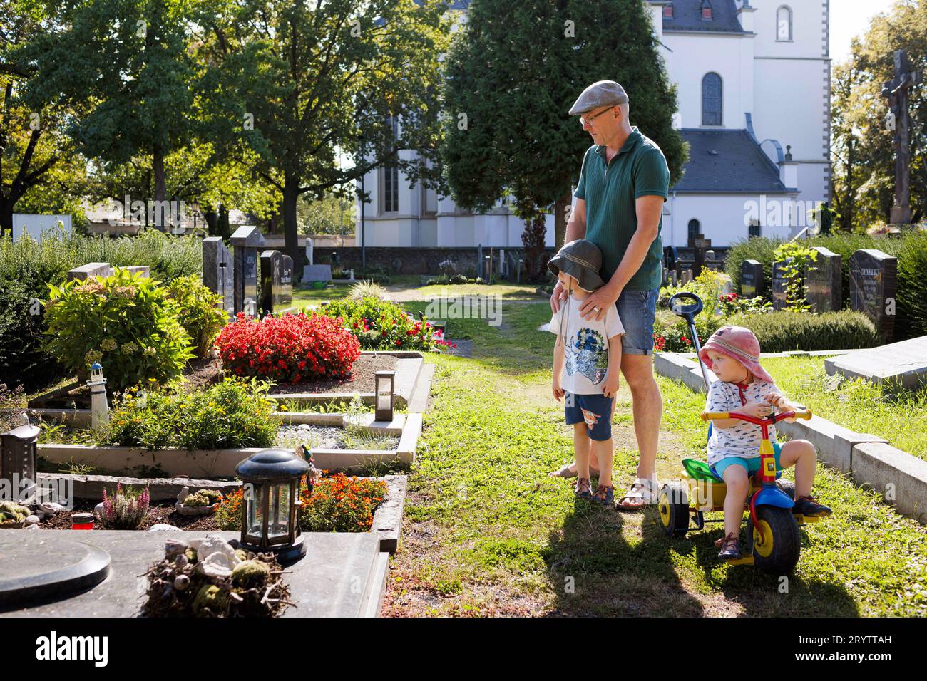 Theme: Mourning and farewell Stock Photo - Alamy