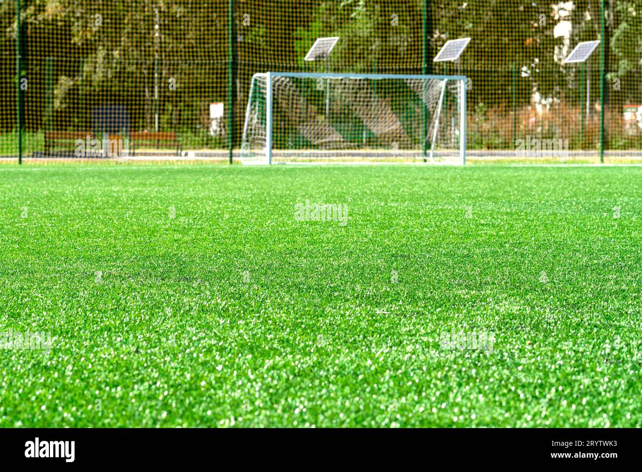 Soccer football gates net hi-res stock photography and images - Alamy