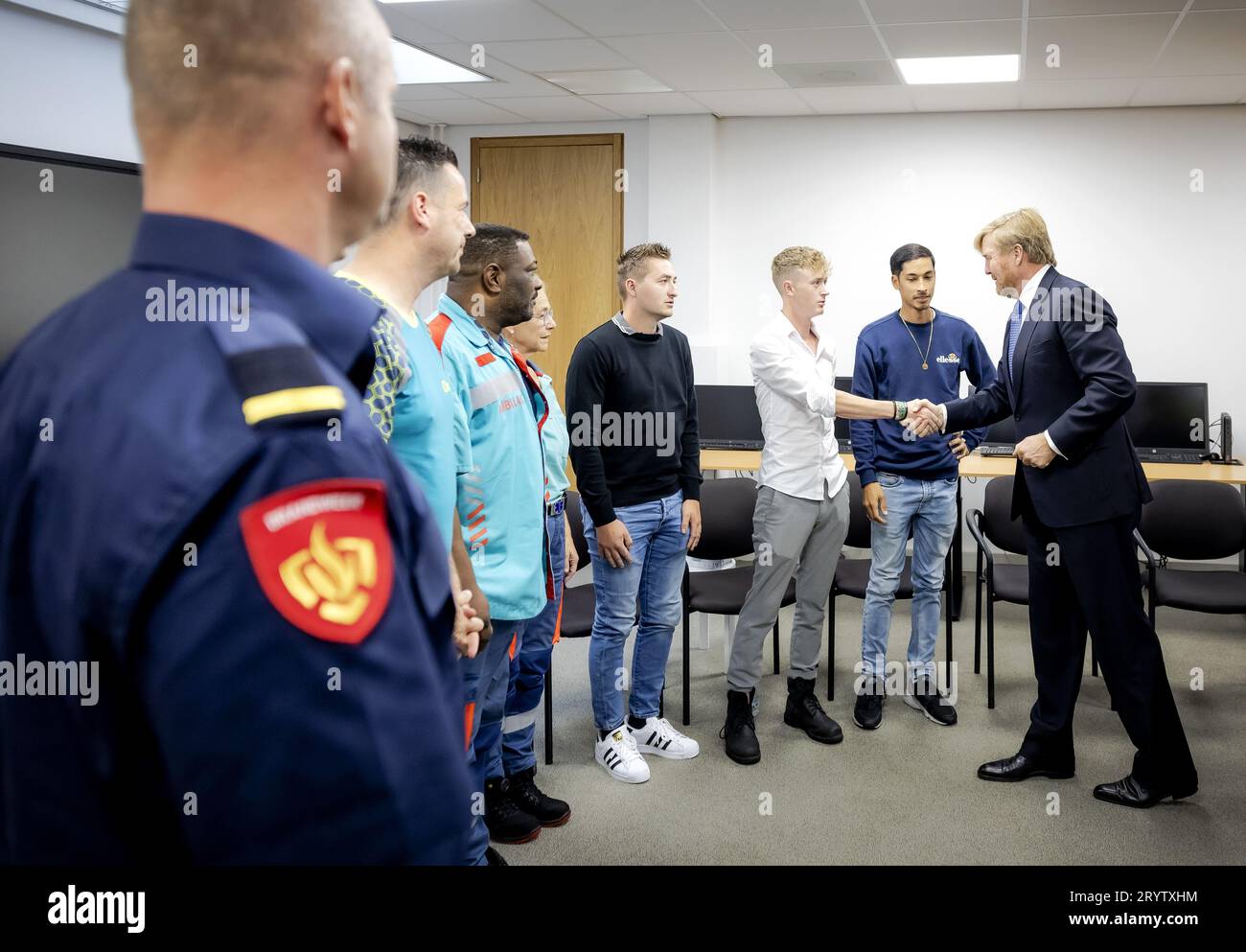 Rotterdam, Netherlands. 02nd Oct, 2023. ROTTERDAM - King Willem ...