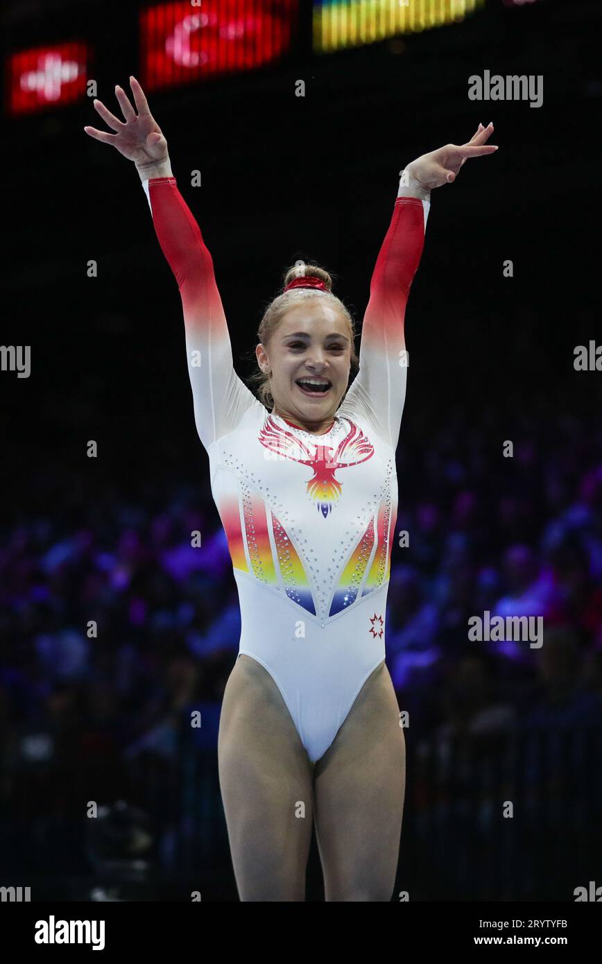 Antwerp, Belgium. 2nd Oct, 2023. Sabrina Maneca-Voinea of Romania ...
