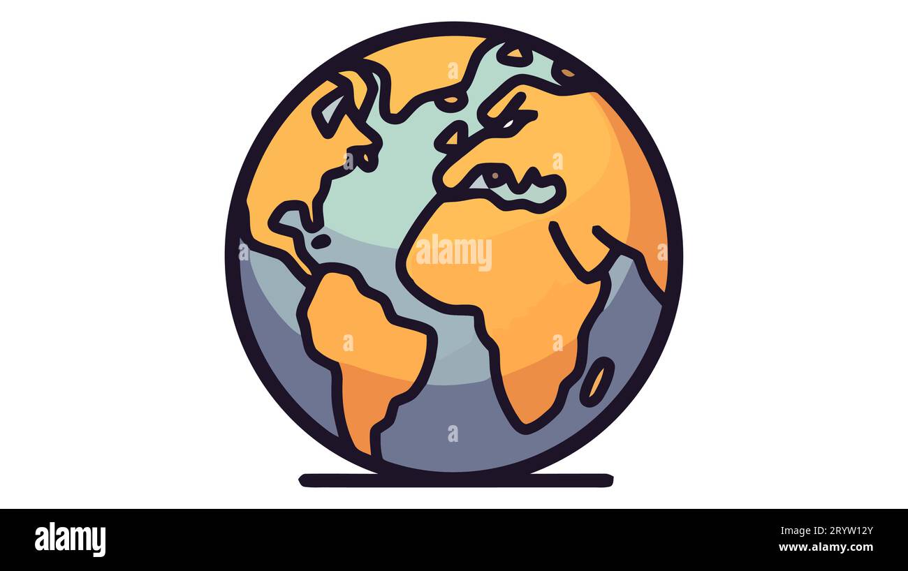 Infographics earth Cut Out Stock Images & Pictures - Alamy