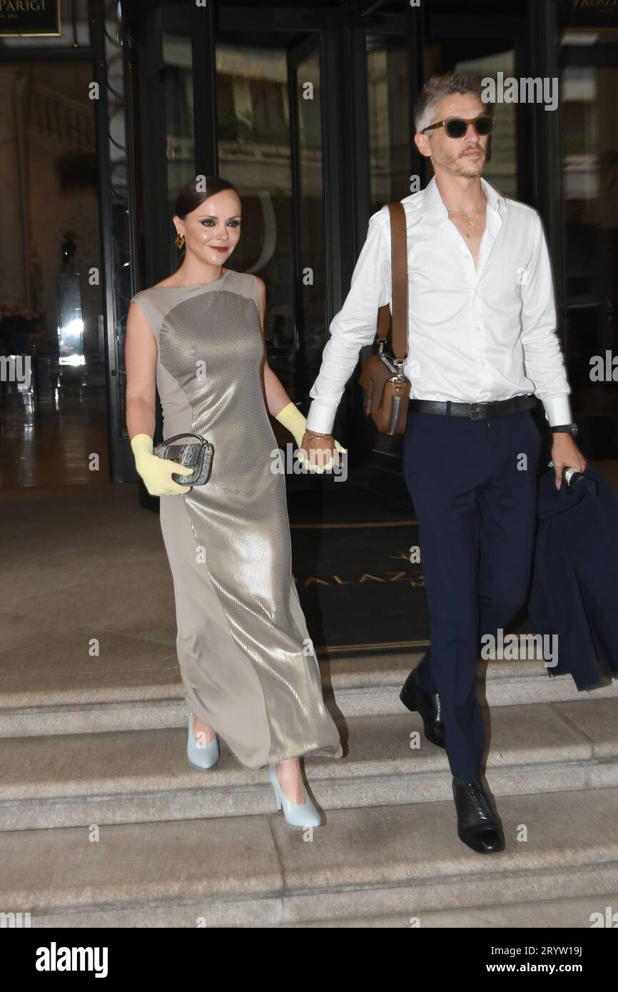 Celebrity Sightings Milan Fashion Week - MILAN, ITALY: Christina Ricci ...