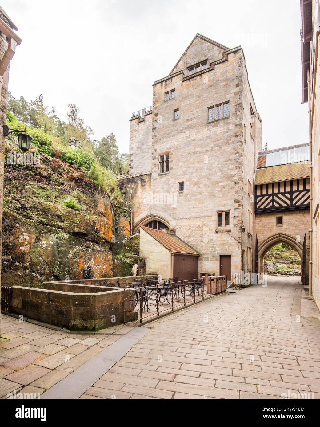 Cragside is a masterpiece of the late 19th century hi-res stock ...