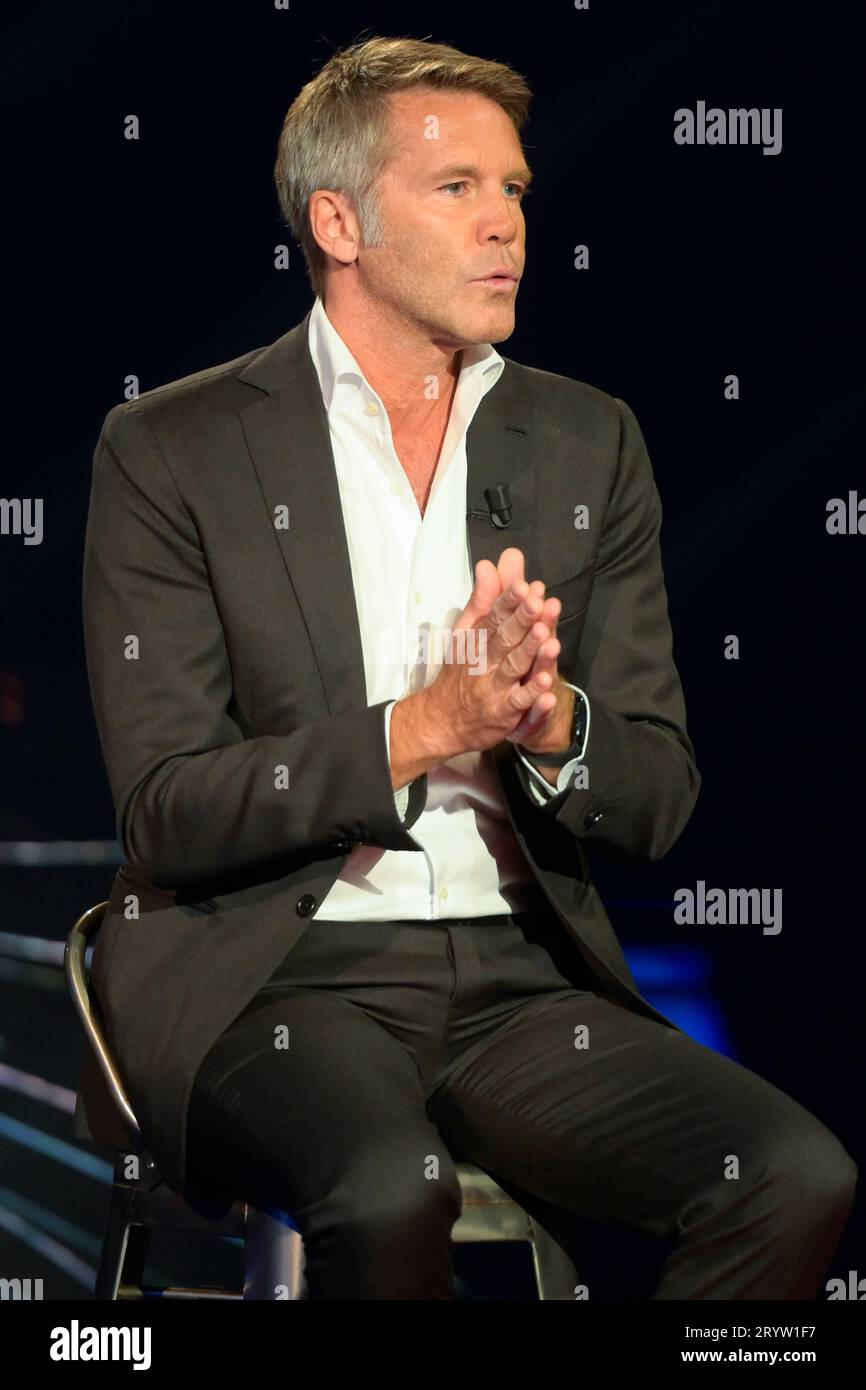 Emanuele Filiberto di Savoia attends the second episode of the Rai ...
