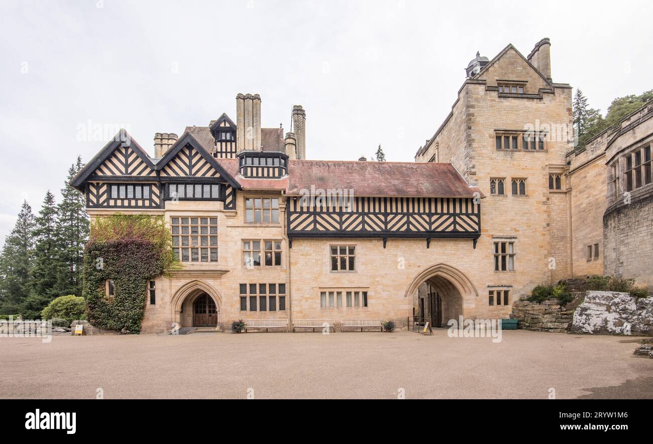 Cragside House and Gardens, a National Trust property in Northumberland ...