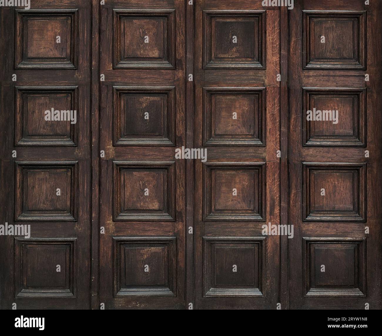 Classic wall with vintage brown old wood panels Stock Photo - Alamy