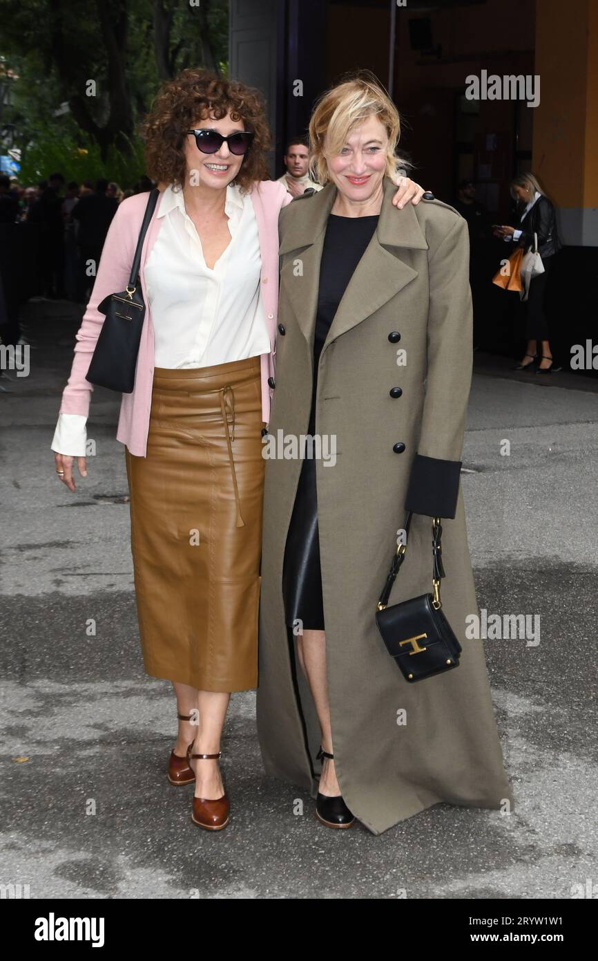 Valeria golino and valeria bruni tedeschi hi-res stock photography and ...