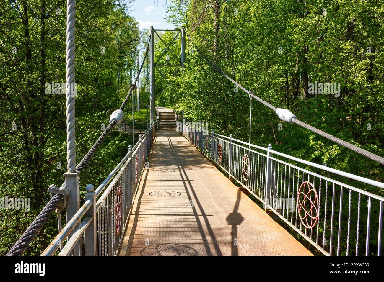 Bridge over a ravine hi-res stock photography and images - Alamy