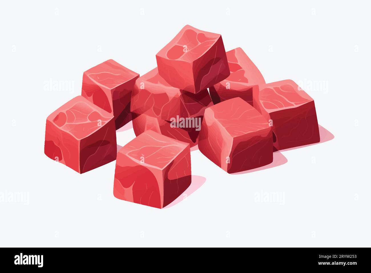 Ground beef preparation Stock Vector Images - Alamy