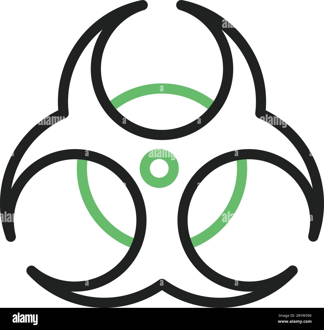 Biohazard icon vector image. Suitable for mobile application web ...