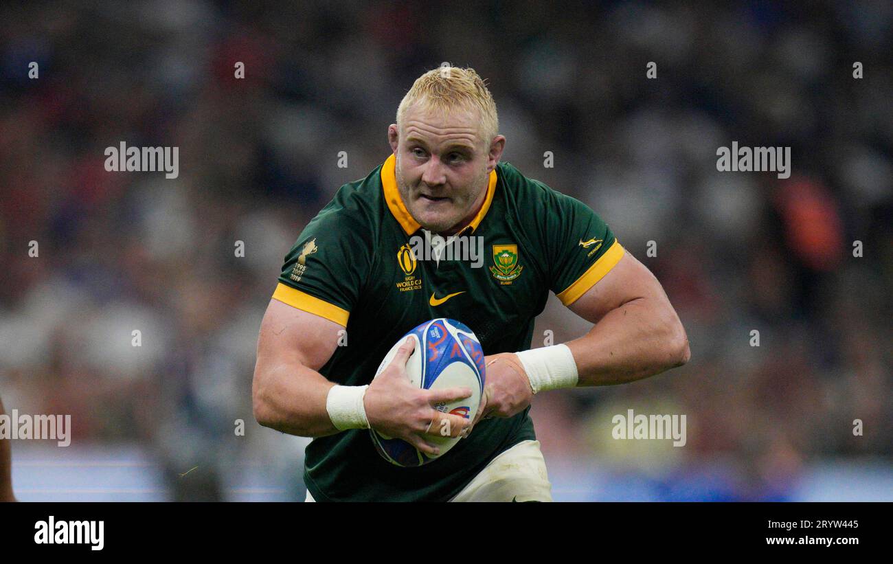 South Africa's Vincent Koch during the Rugby World Cup Pool B match ...
