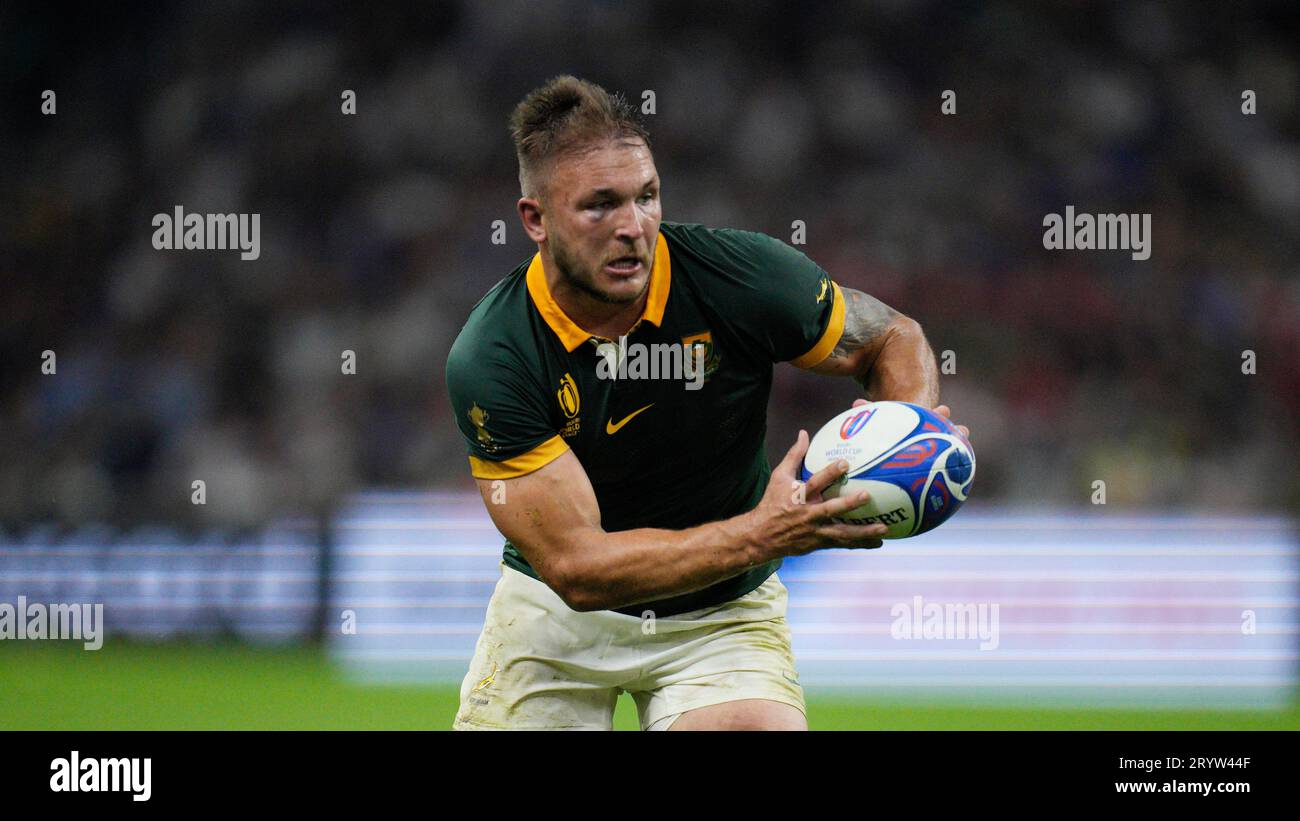 South Africa's Andre Esterhuizen during the Rugby World Cup Pool B ...