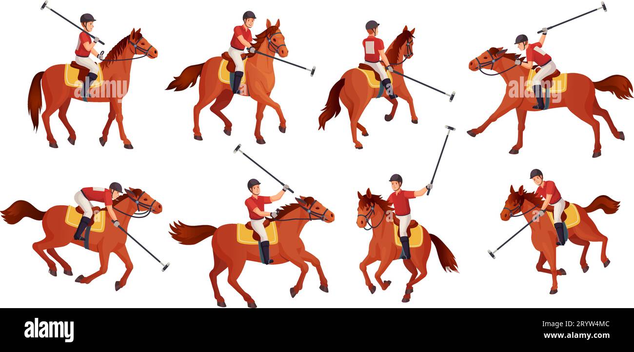 Polo Horse Vector