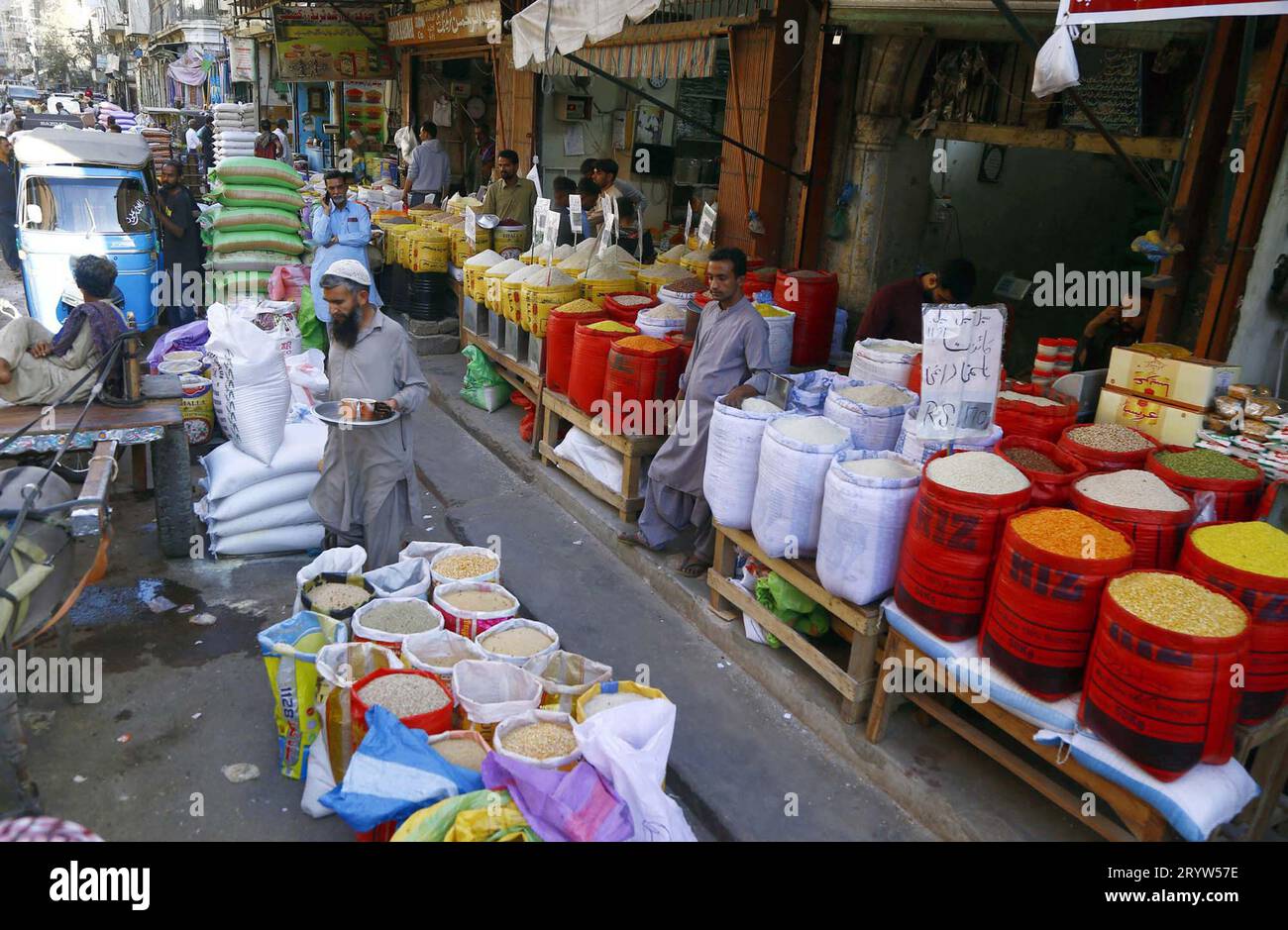 Daily use items are being selling at shop while people are being ...