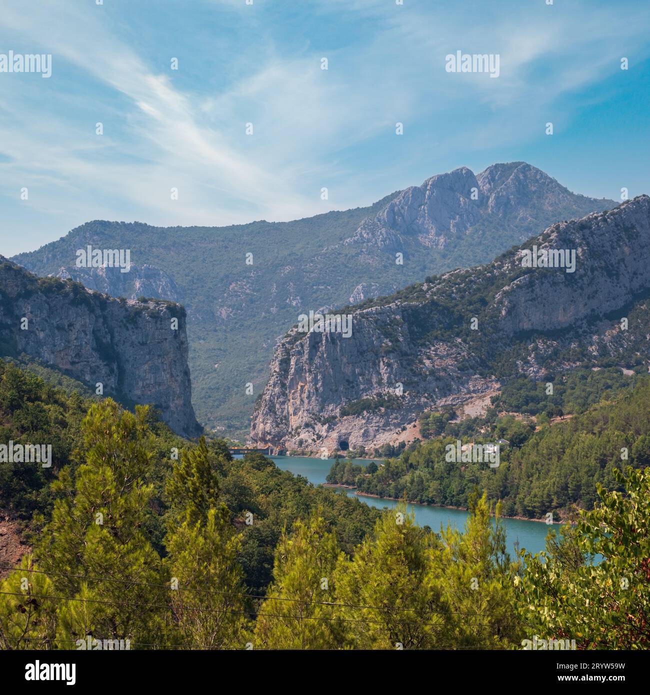 Shkopet stausee hi-res stock photography and images - Alamy