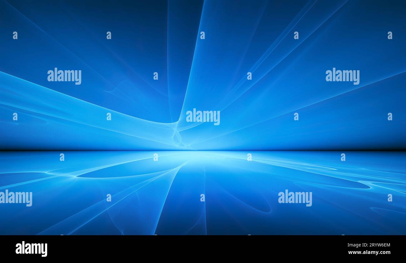 Abstract Blue Futuristic Background Stock Photo - Alamy