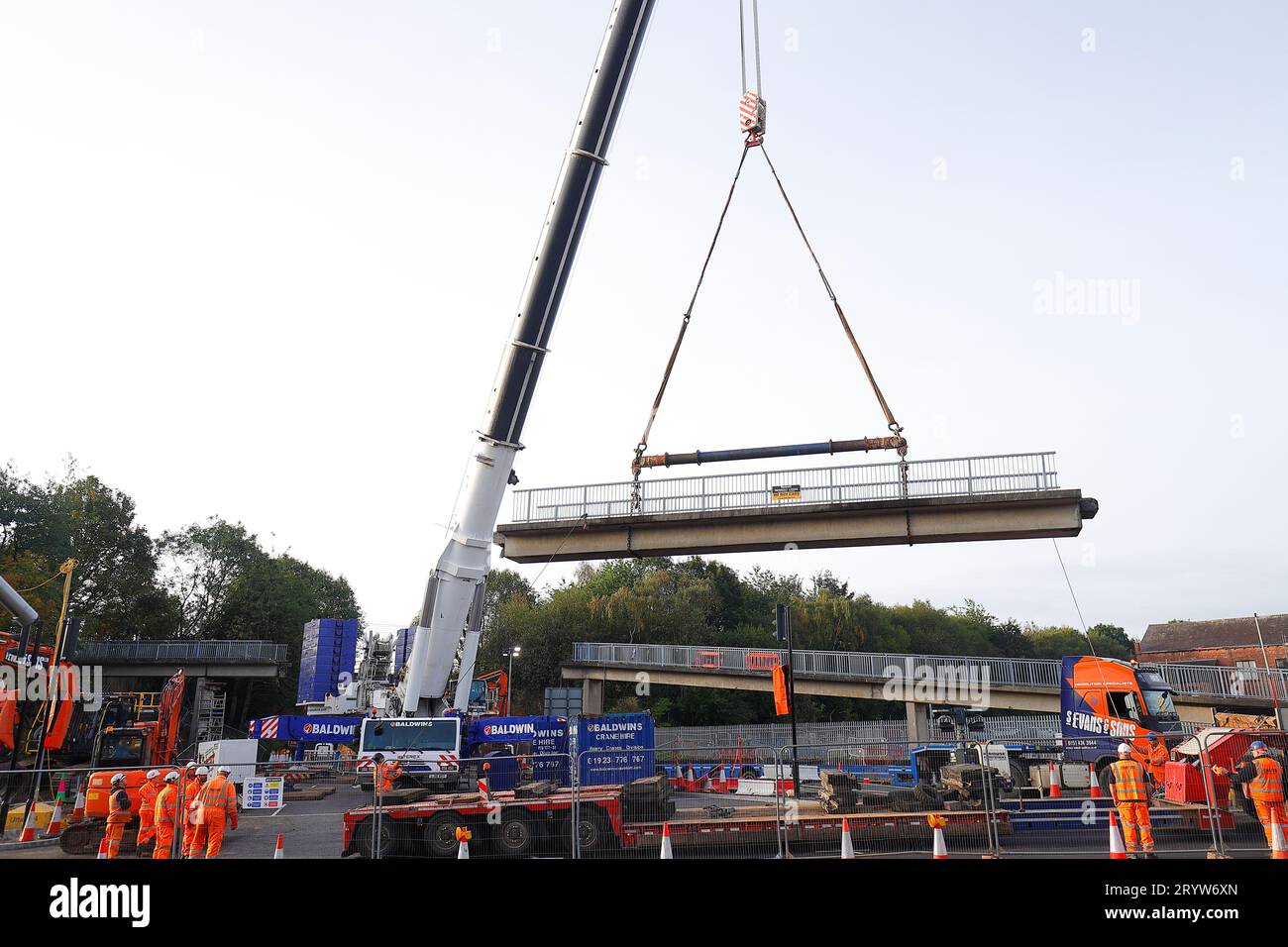Armley gyratory roadworks hi-res stock photography and images - Alamy