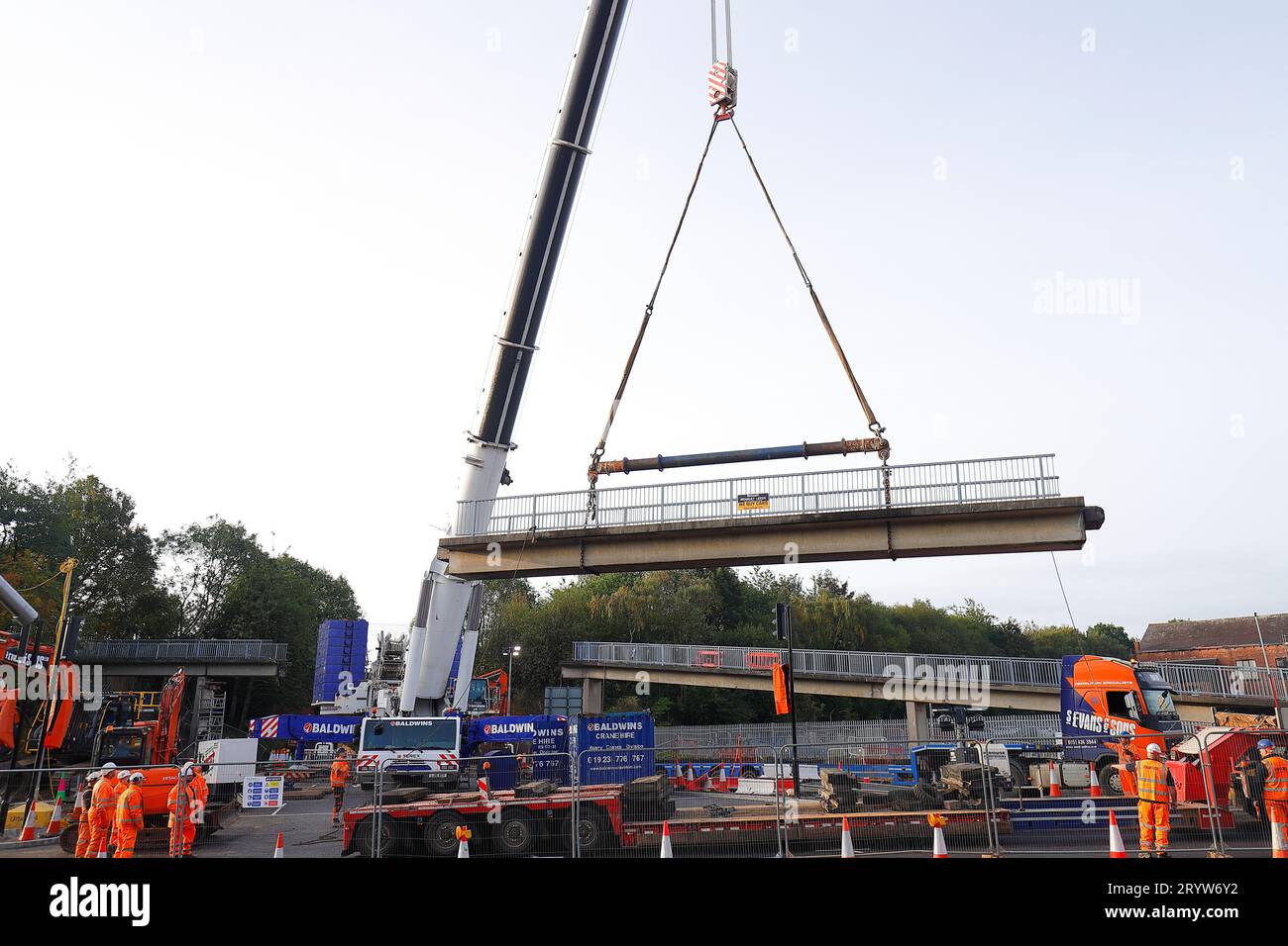 Armley gyratory roadworks hi-res stock photography and images - Alamy