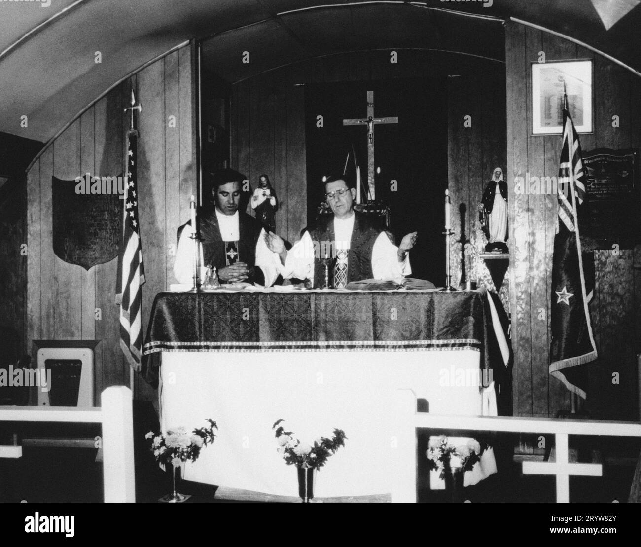 In this handout from the U.S. Navy, Rear Admiral and chief of chaplains ...