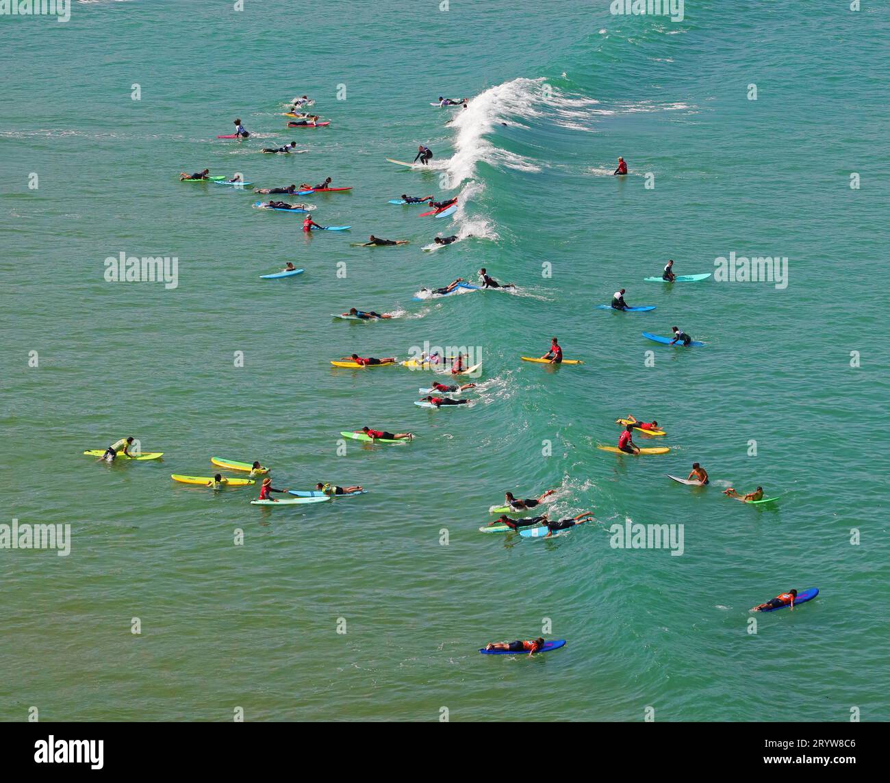 Surf crowd hi-res stock photography and images - Alamy
