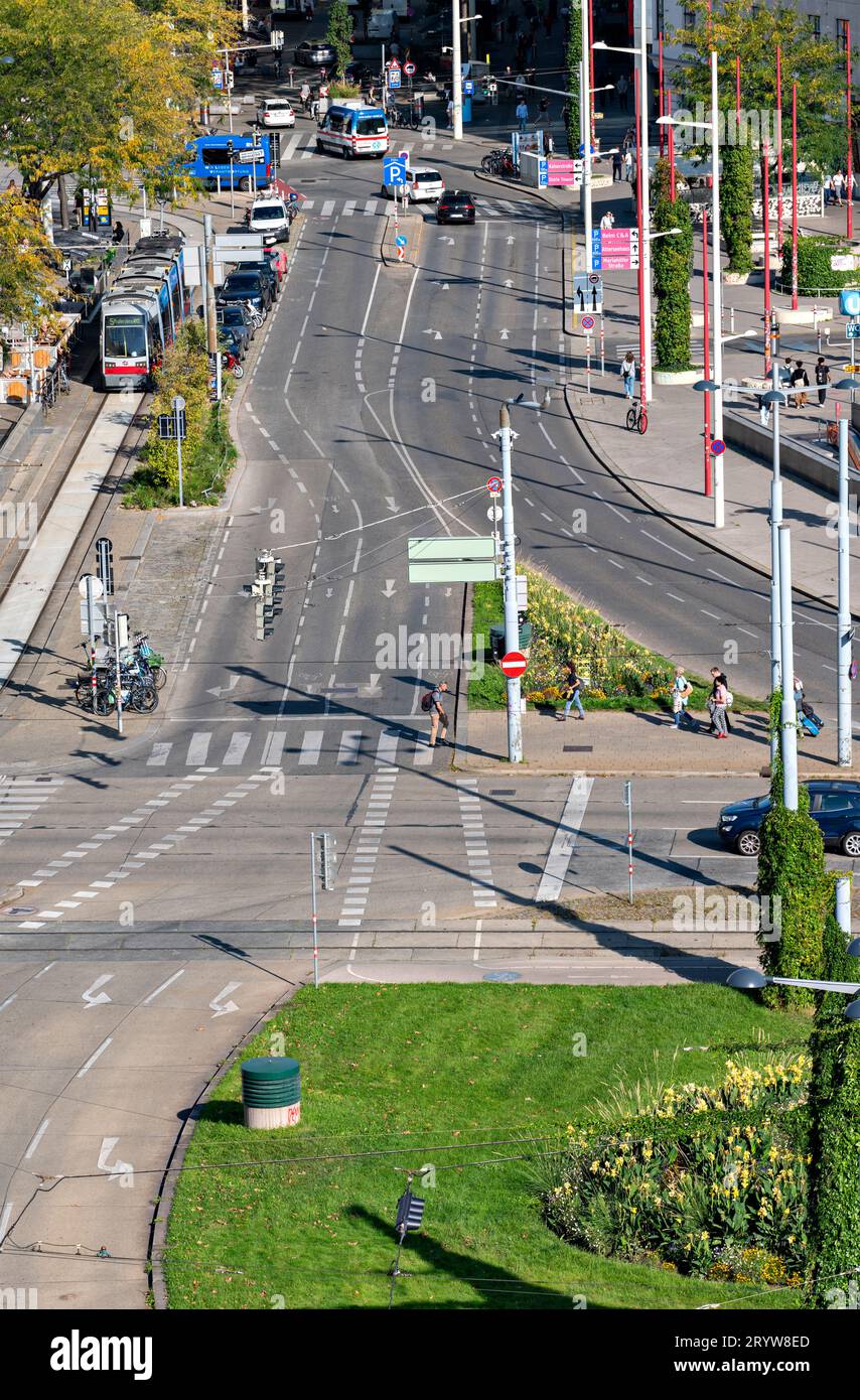 Vienna birds eye view hi-res stock photography and images - Alamy