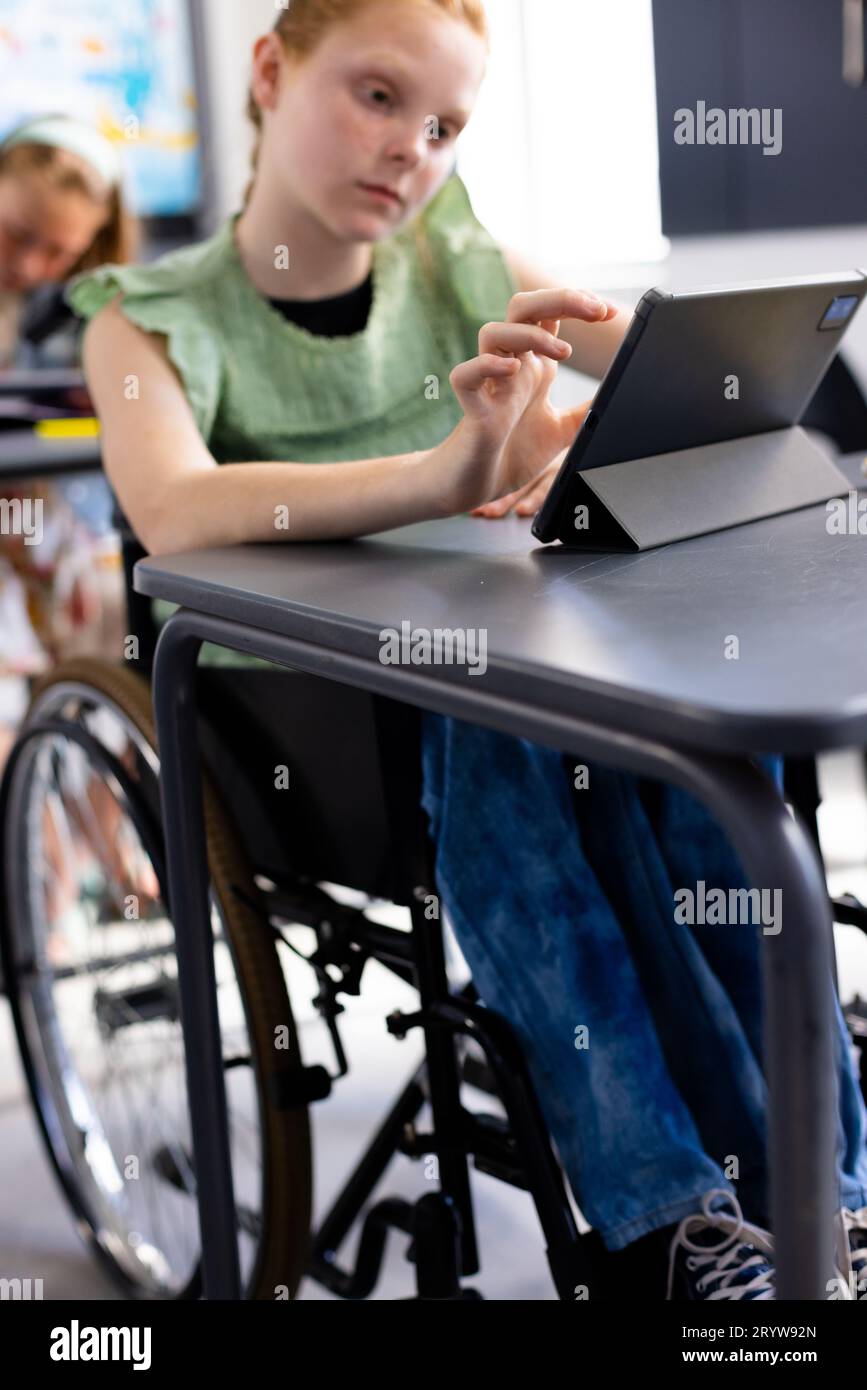 Children with disability in classroom hi-res stock photography and ...