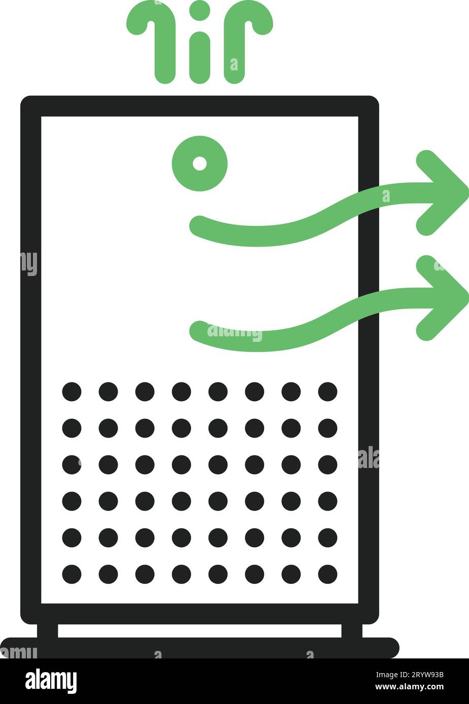 Air Purifier icon vector image Stock Vector Image & Art - Alamy