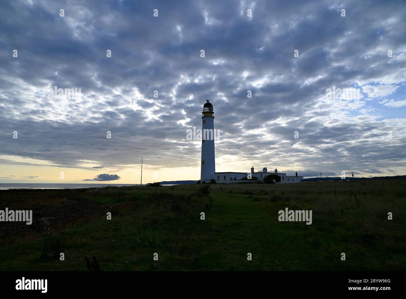 Barns Ness Lighthouse east Lothian Stock Photo - Alamy