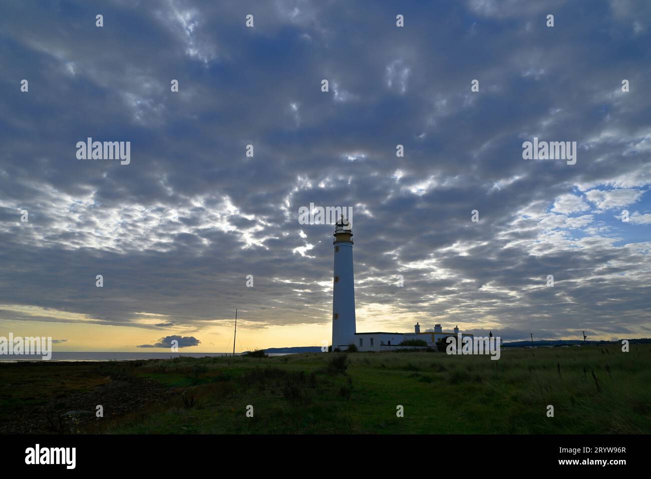 Barns Ness Lighthouse east Lothian Stock Photo - Alamy