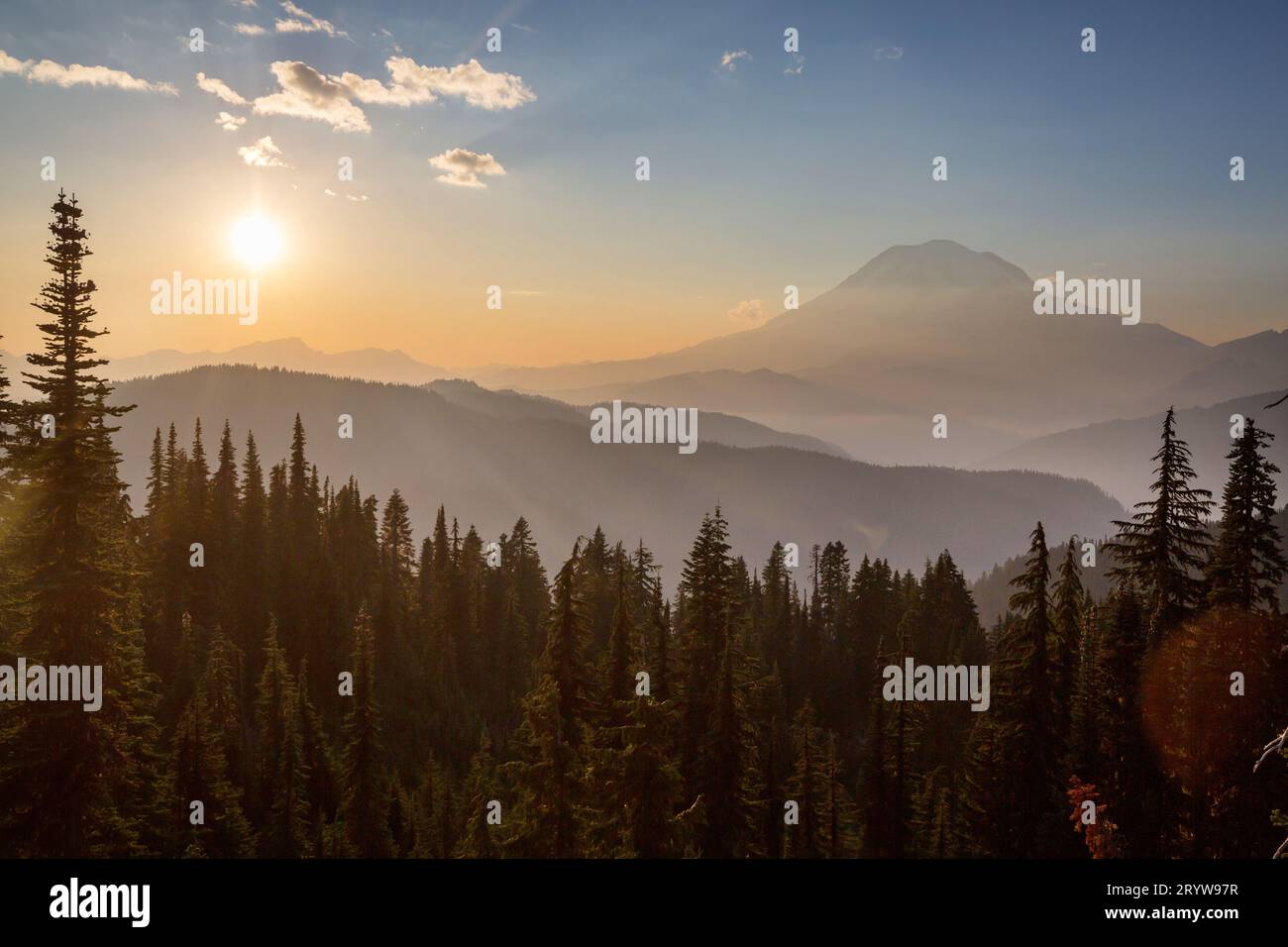 Mt rainier mount rainier hi-res stock photography and images - Alamy
