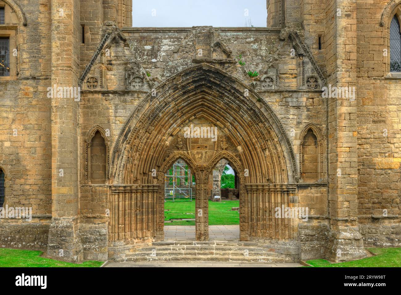 Gothic cathedral of Elgin, Moray, Scotland Stock Photo - Alamy