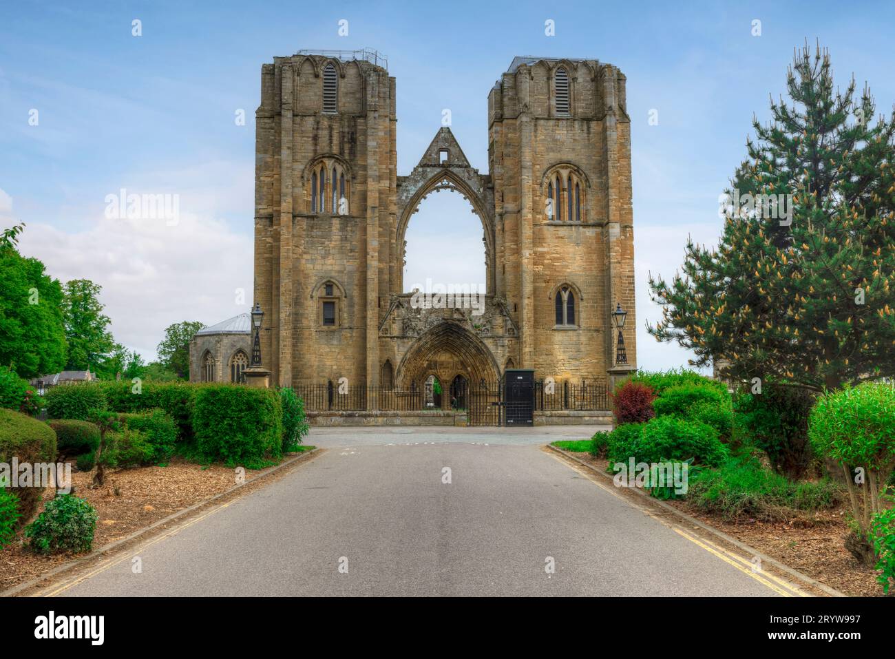Gothic cathedral of Elgin, Moray, Scotland Stock Photo - Alamy