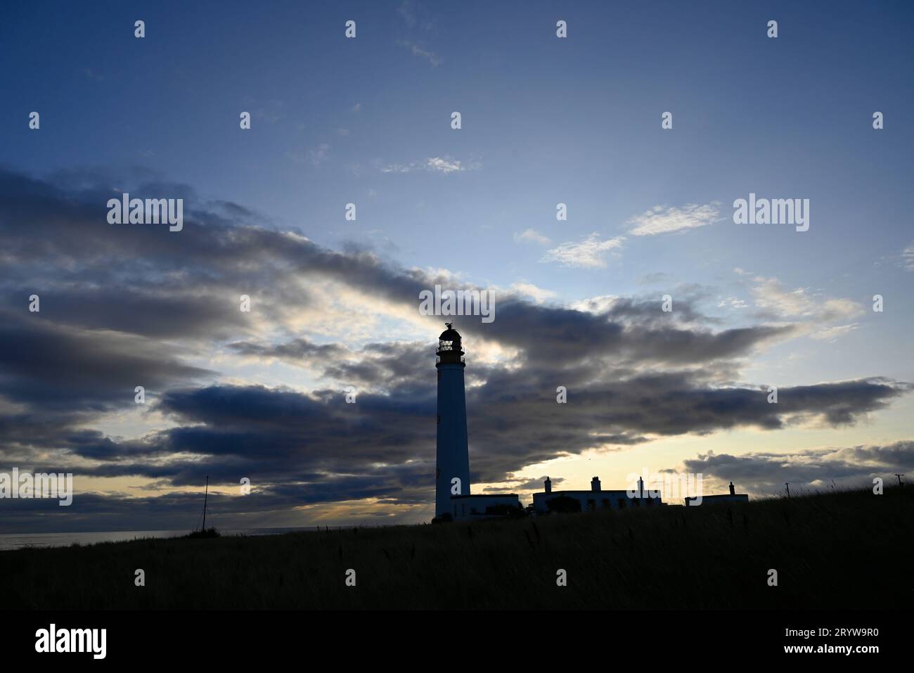 Barns Ness Lighthouse east Lothian Stock Photo - Alamy