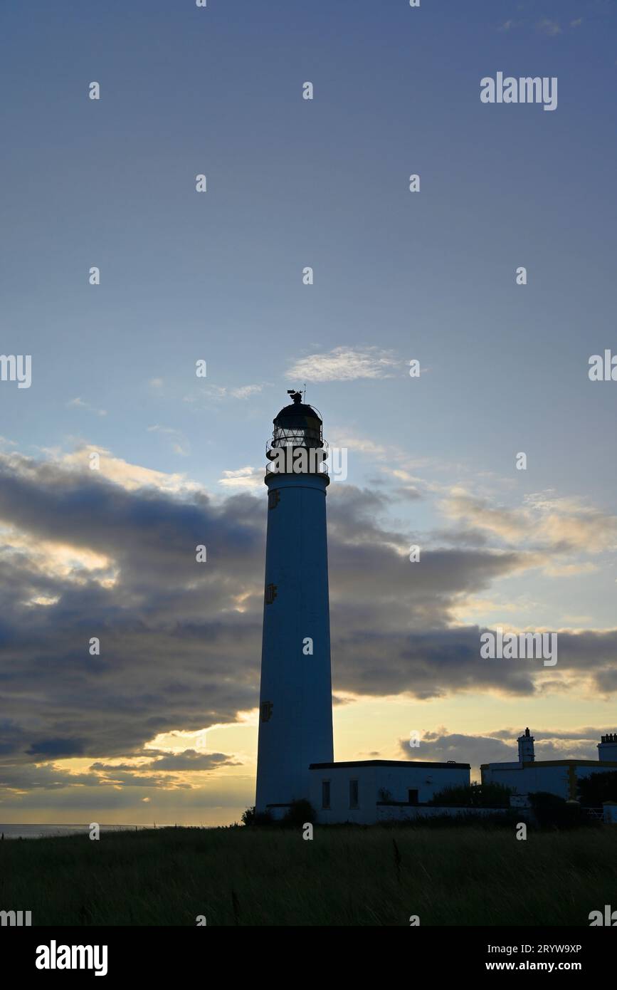 Barns Ness Lighthouse east Lothian Stock Photo - Alamy