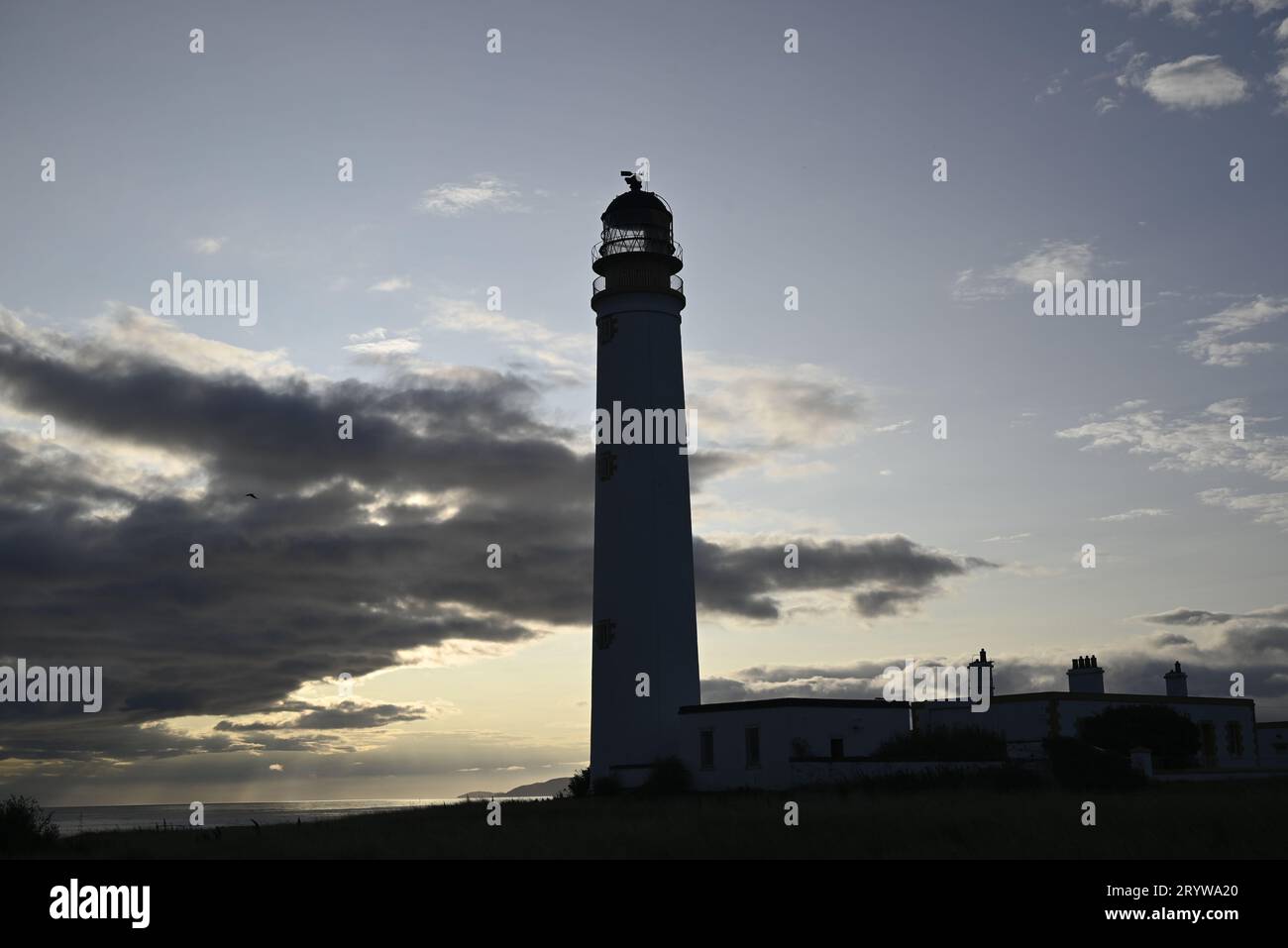 Barns Ness Lighthouse east Lothian Stock Photo - Alamy