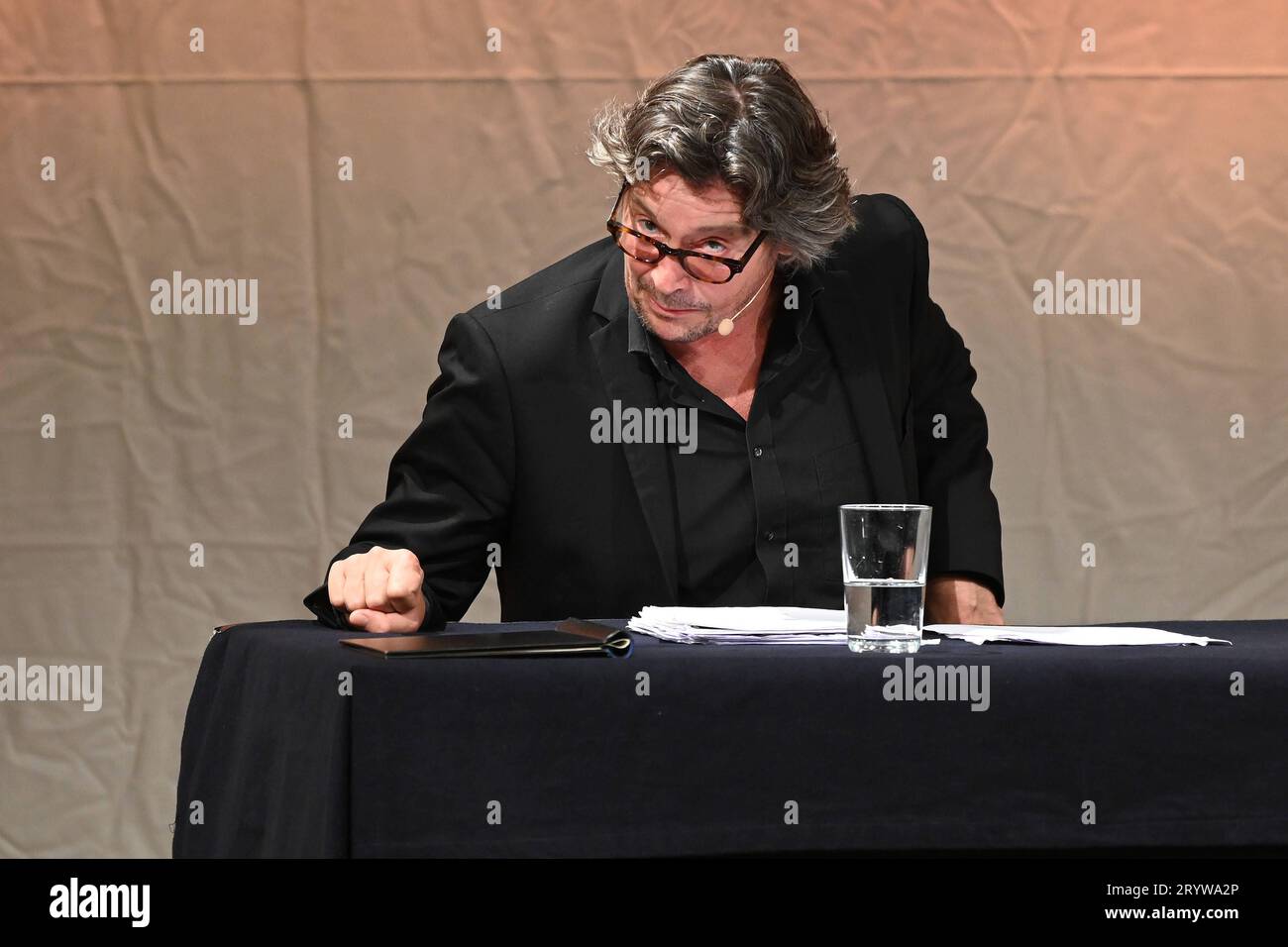 Auftritt des Schauspielers Fritz Karl und der Schauspielerin Elena ...