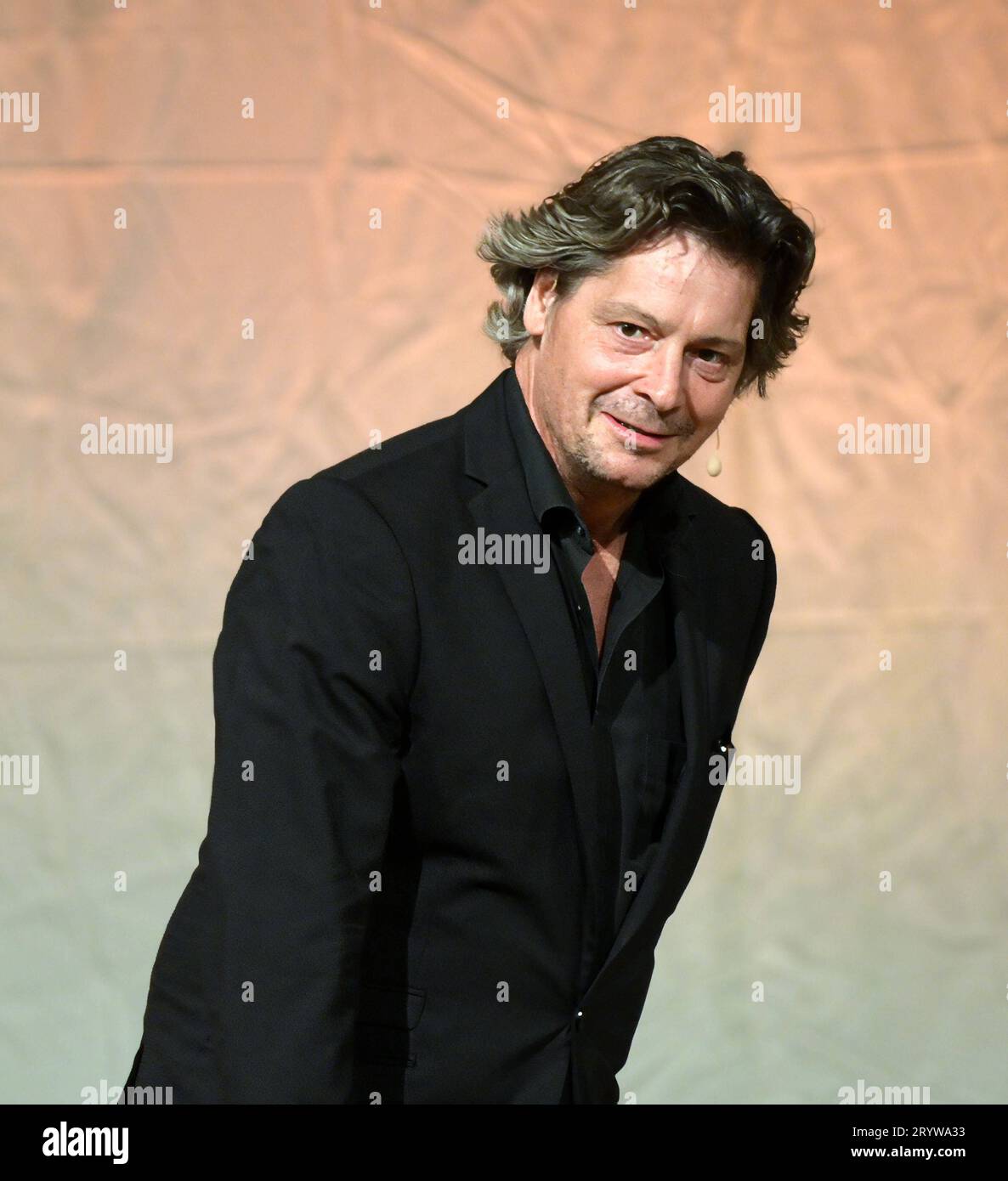 Auftritt des Schauspielers Fritz Karl und der Schauspielerin Elena ...