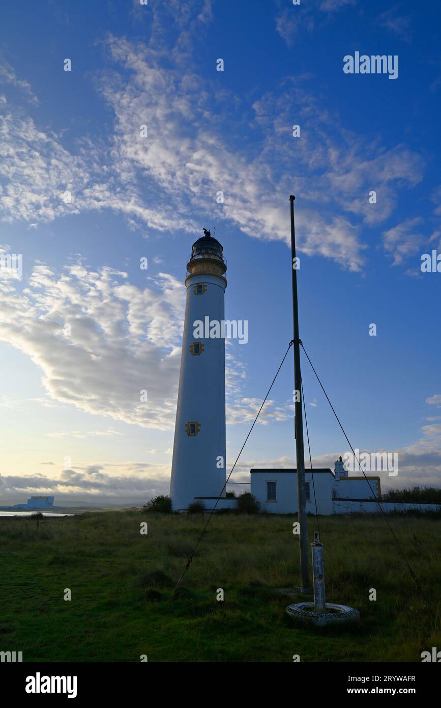 Barns Ness Lighthouse east Lothian Stock Photo - Alamy