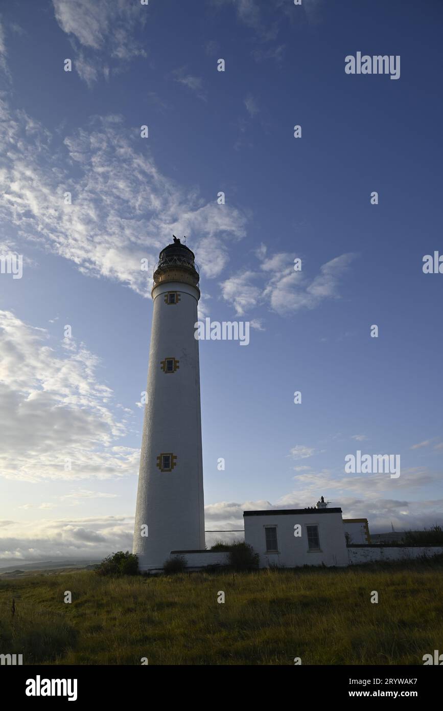 Barns Ness Lighthouse east Lothian Stock Photo - Alamy