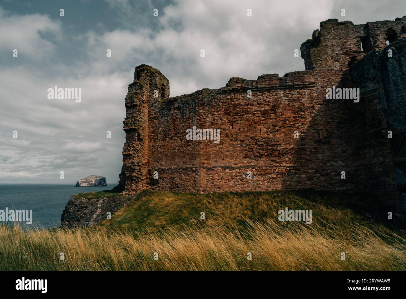 old street with historic buildings in the town centre of Alnwick in ...